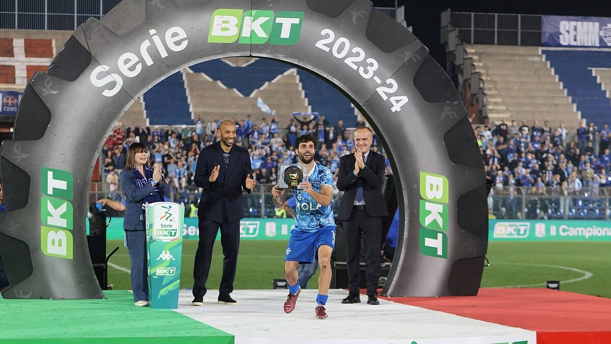 Cutrone MVP della Serie BKT 2023/2024