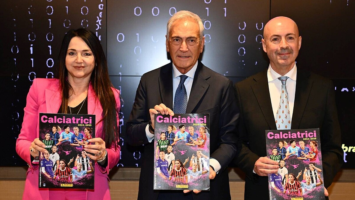 Panini, raccolta Calciatrici: traguardo storico