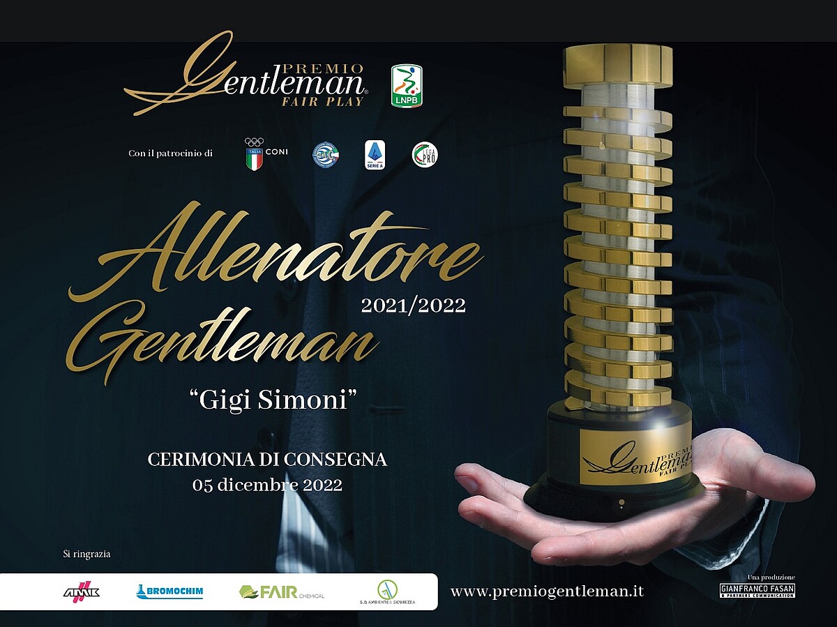 Gentleman Allenatore Gigi Simoni 2021/2022 a Stefano Pioli
