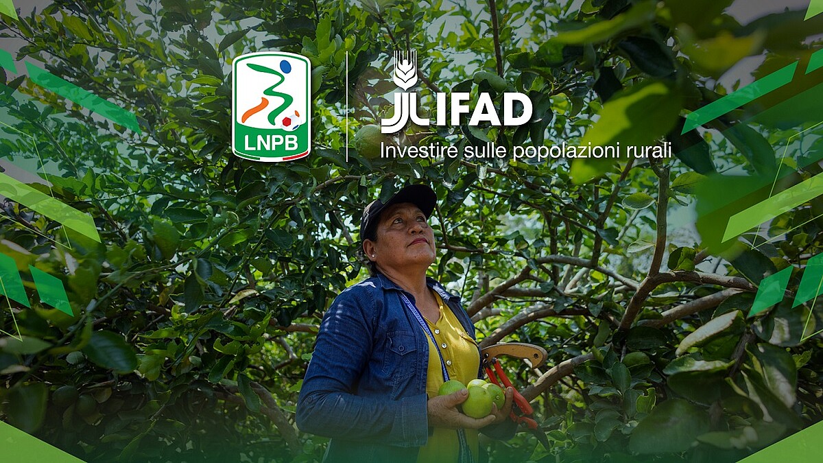 Lega B e IFAD insieme in campo per sconfiggere fame e povertà